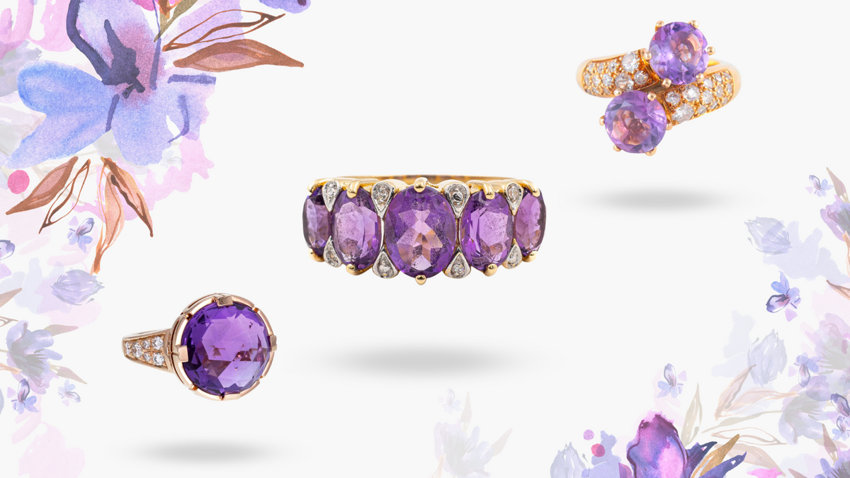 Our Top 5 purple jewelry - 58 Facettes