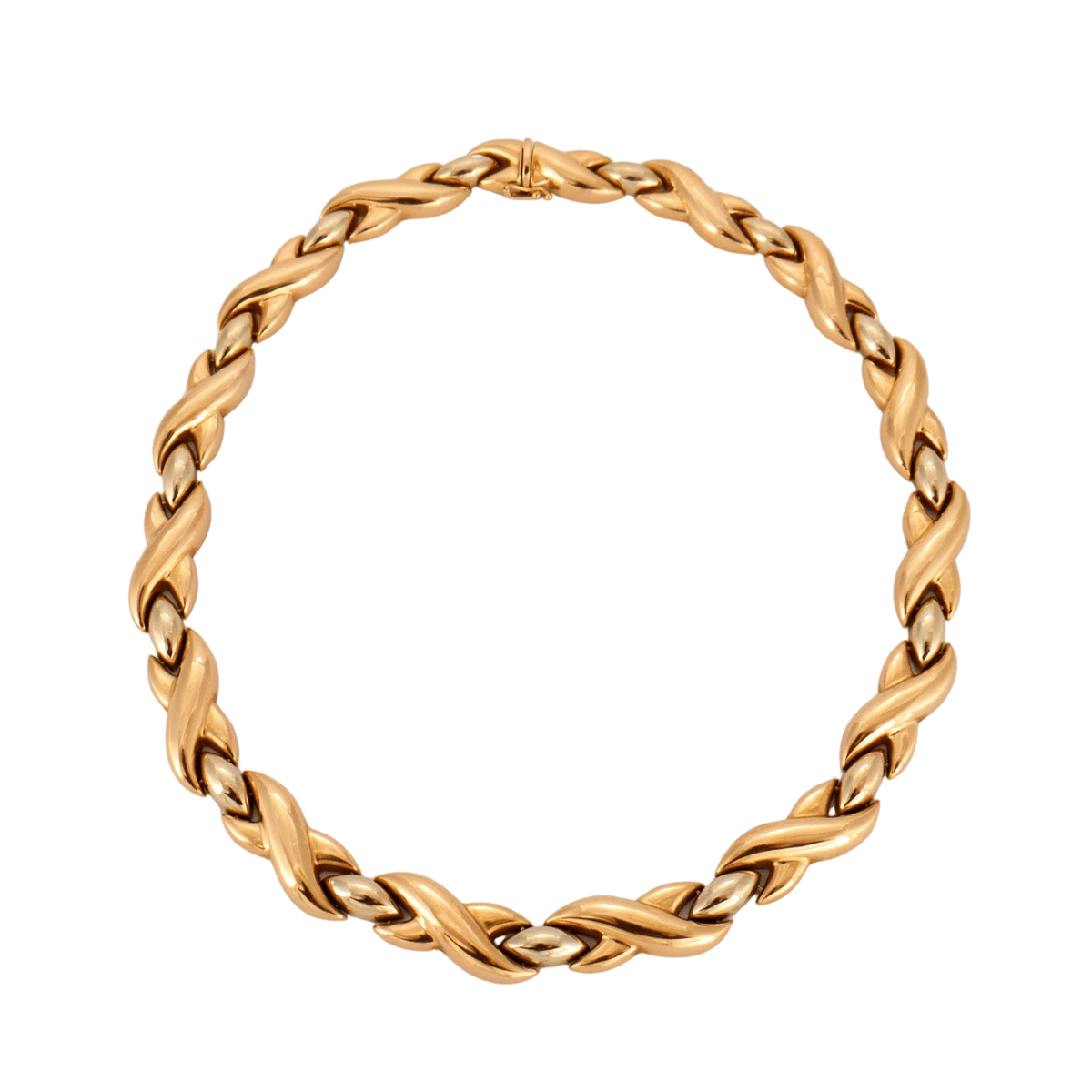 CARTIER - Arabesque - Three Gold Necklace - 8716240847177 - 58 Facettes