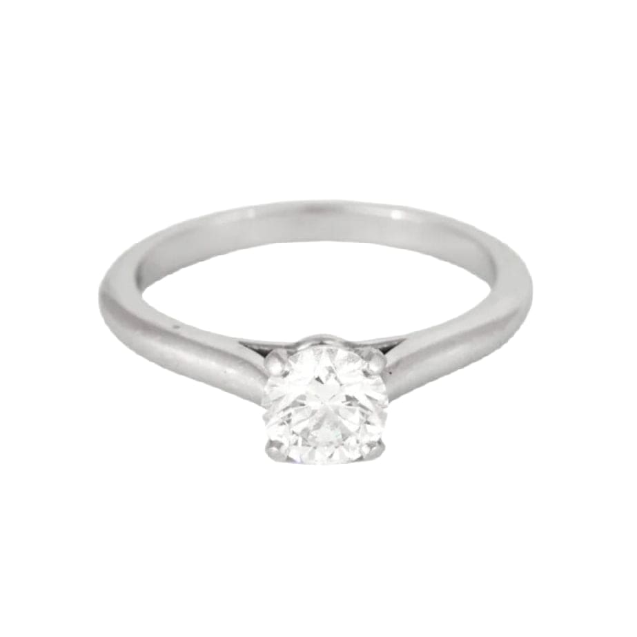CARTIER- Solitaire ring " 1895" - platinum and diamond - 9756609380681 ...