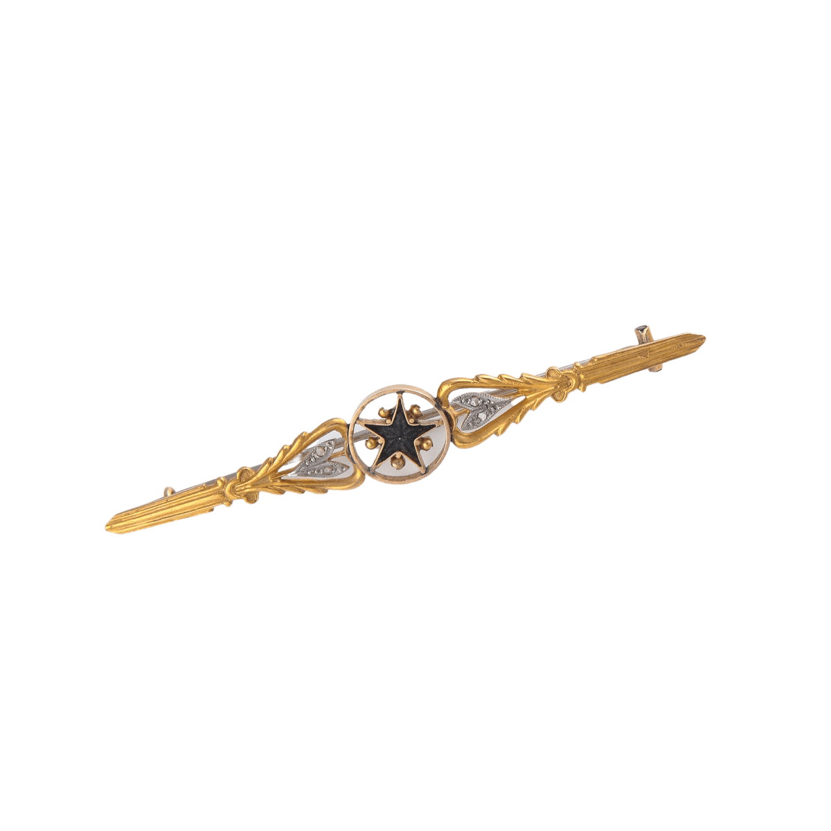 Broche de estrela de diamante - 7838988304598 - 58 Facettes