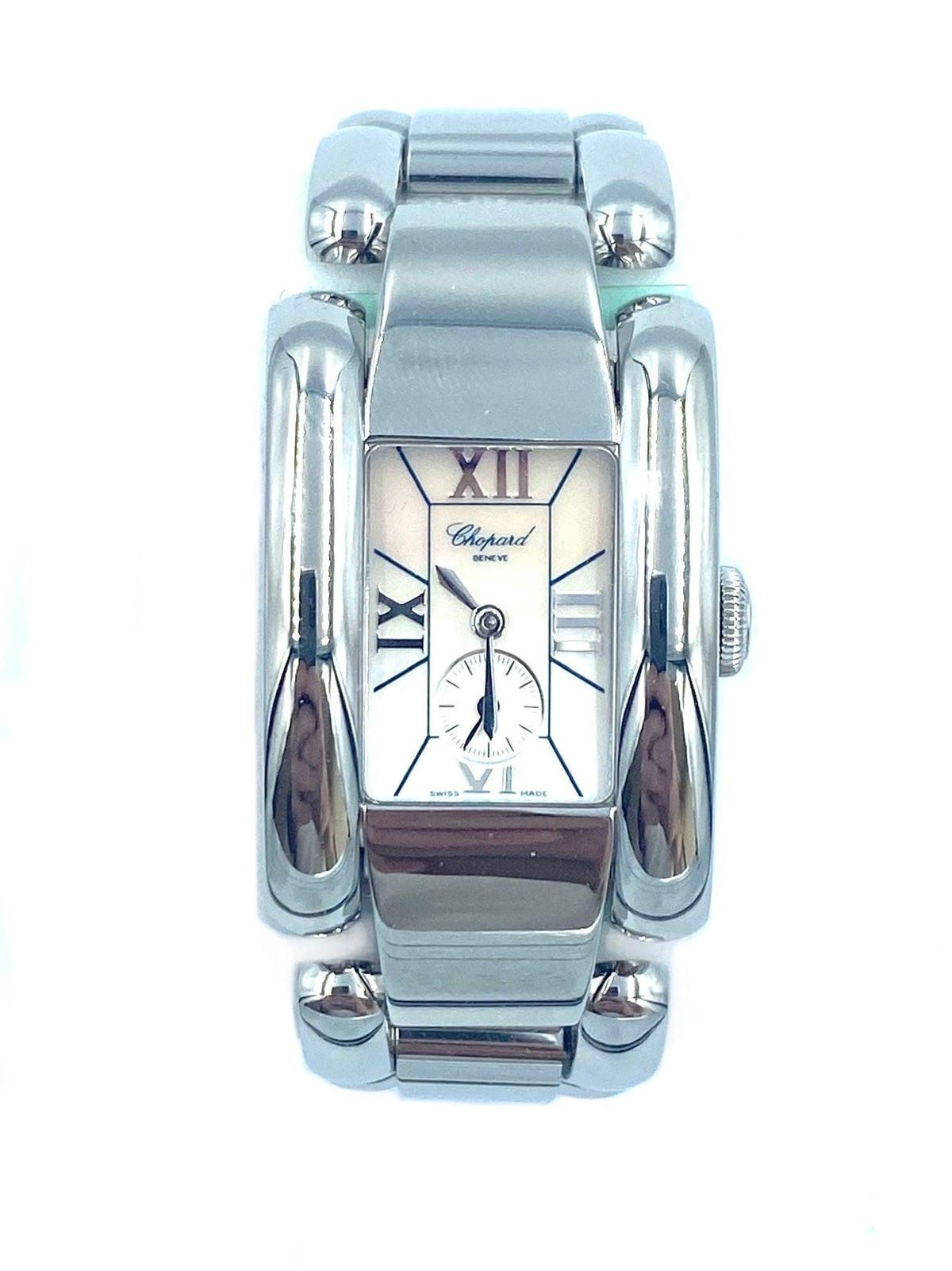 CHOPARD. La Strada collection, steel watch (full set) - 58 Facettes